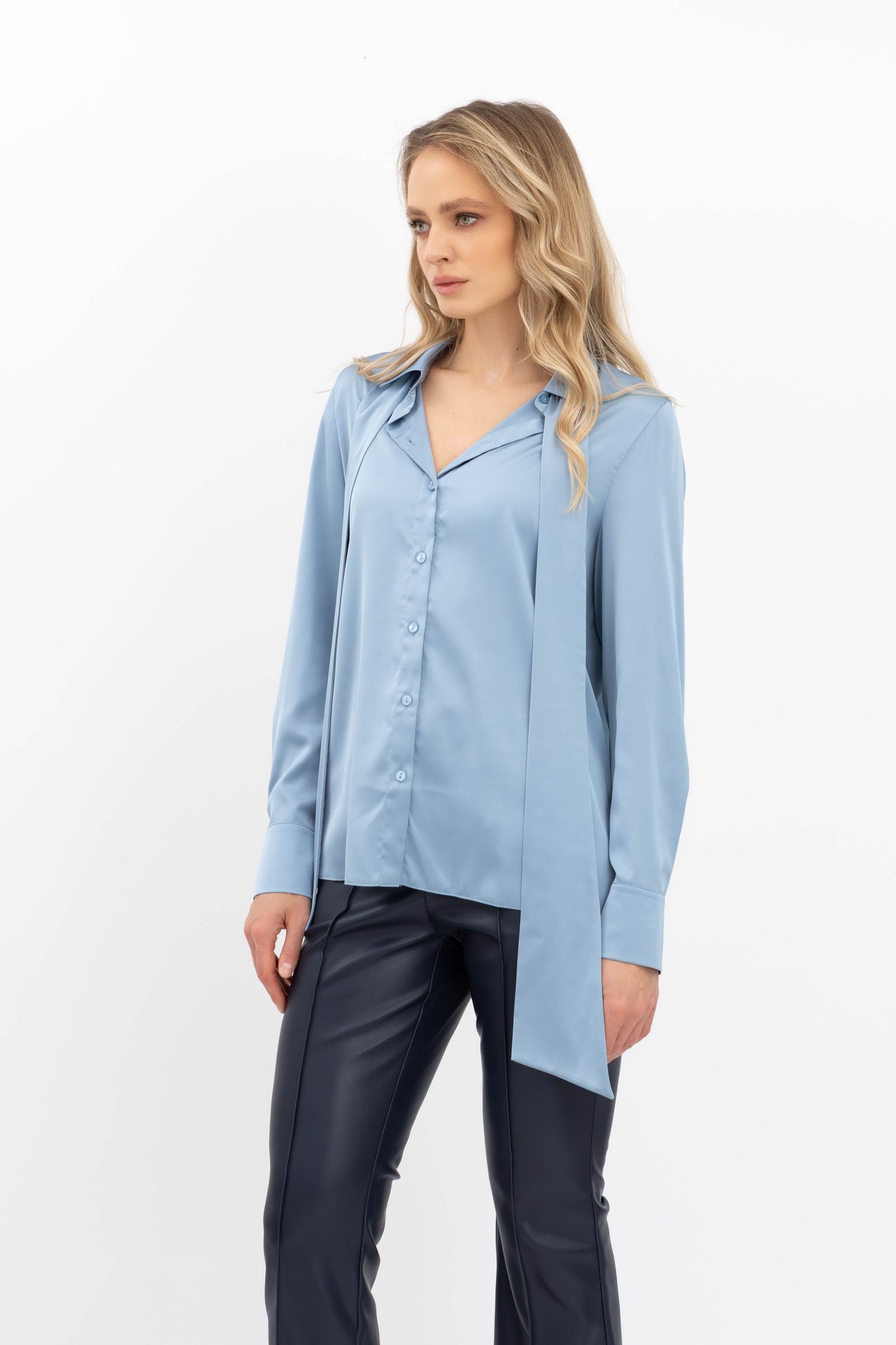 Блуза Блакитний Телета 08 - купити Жіночий одяг в інтернет магазині ...