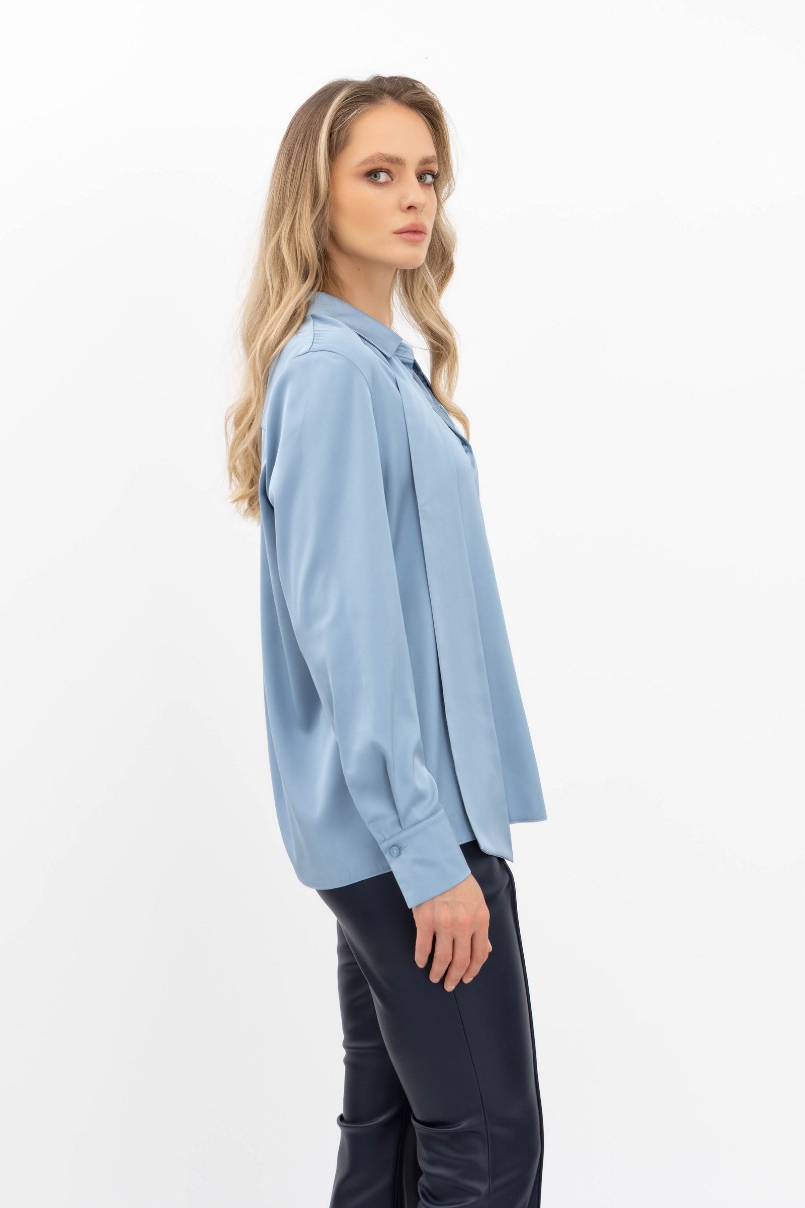 Блуза Блакитний Телета 08 - купити Жіночий одяг в інтернет магазині ...