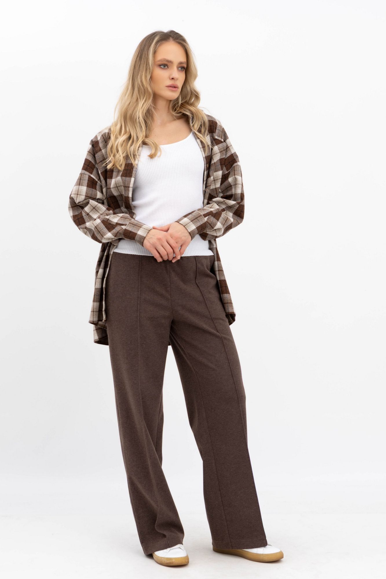 Брюки Коричневий Ланея 11 - купити Жіночий одяг в інтернет магазині ...